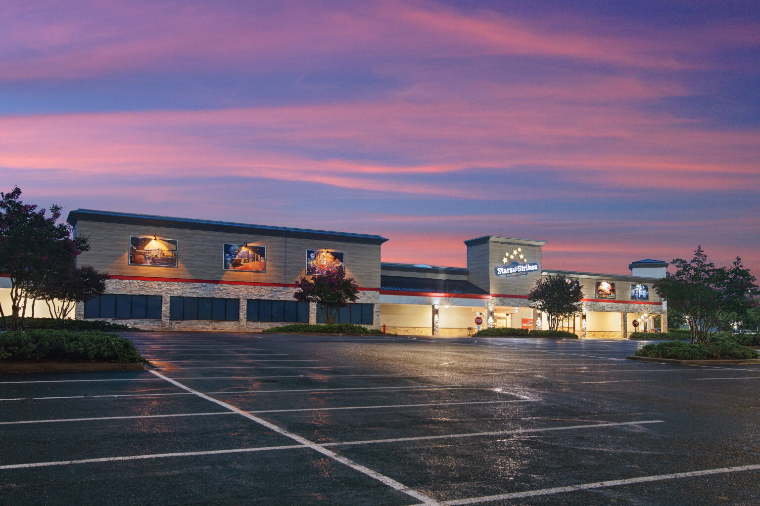 Location Selector - Stars and Strikes